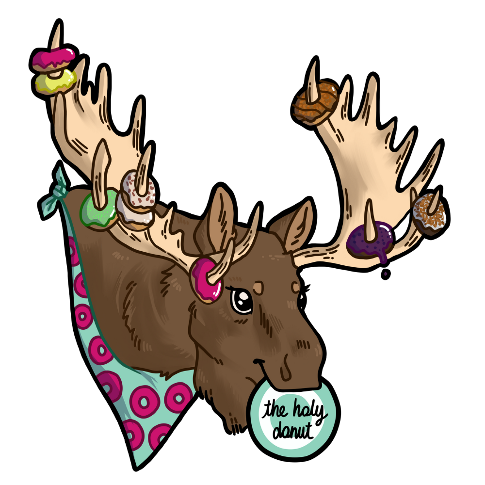 Moose Sticker | Merchandise | The Holy Donut