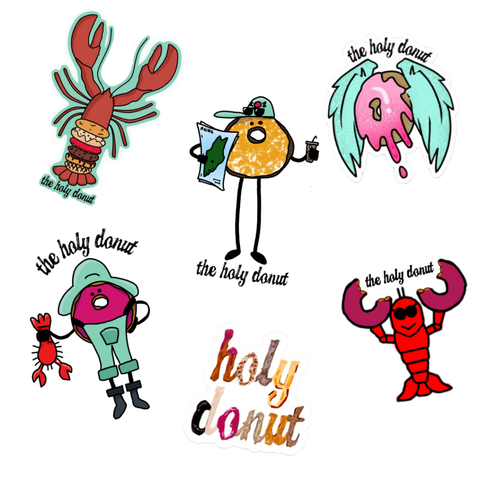Kennebunk High School STICKERS! | Merchandise | The Holy Donut